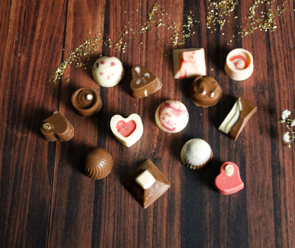 Caja de 15 Bombones Artesanales de Chocolate – Chocolates Marlove
